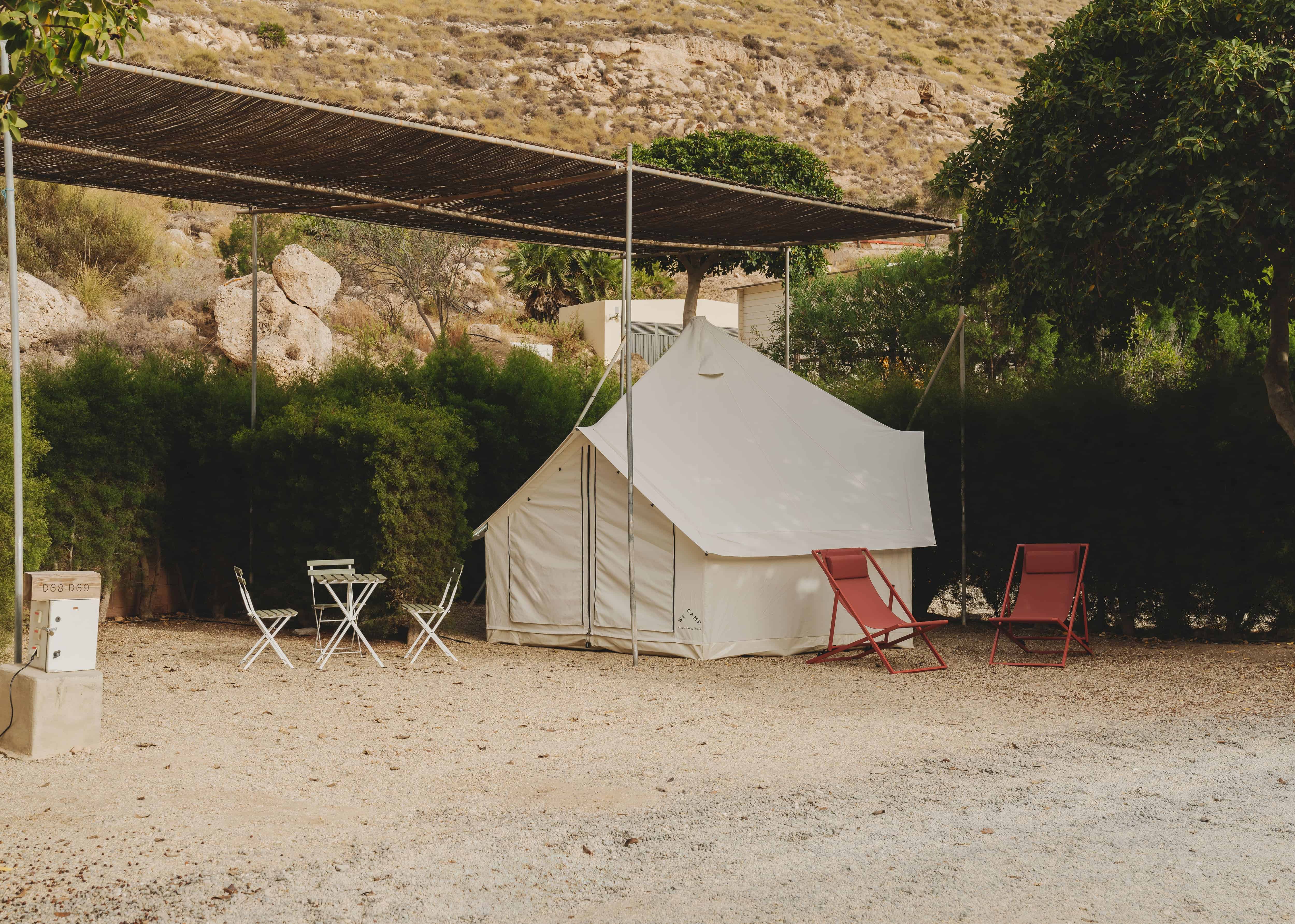 Alojamientos - Bell Tent | wecamp Cabo de Gata